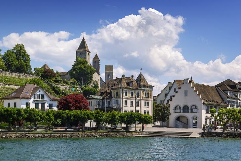 Rapperswil switzerland arkivfoto. Bild av träd, zurich - 42534590