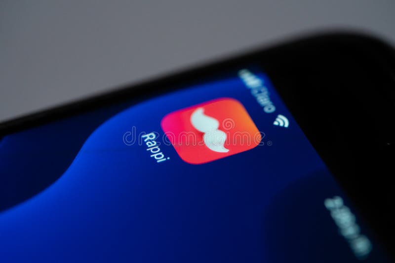 Rappi Logo on the Phone with the Logo at the Bottom, Rappi App ...