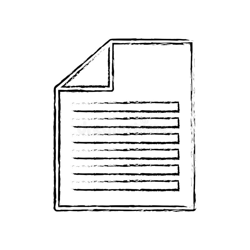 Rapport De Papier De Document Illustration de Vecteur - Illustration du ...