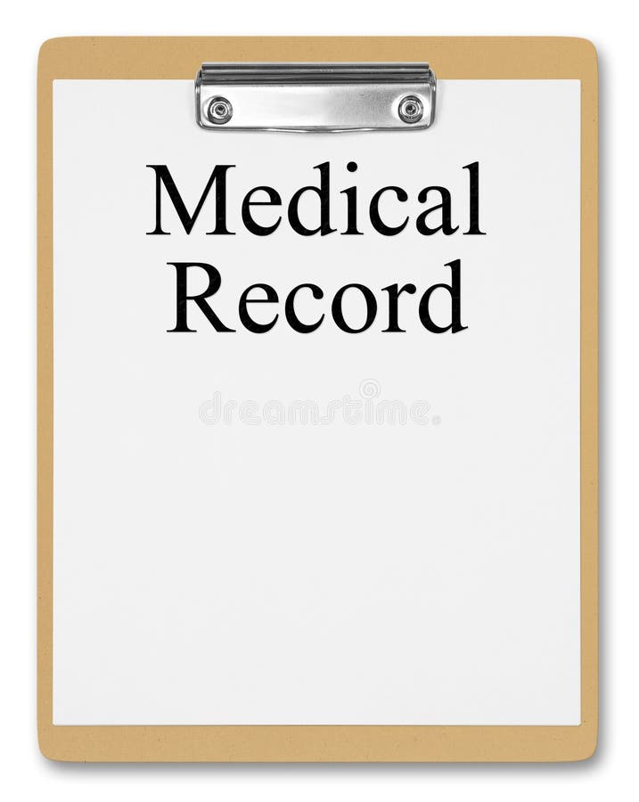 Rapport médical image stock. Image du document, soin, santé - 9847875
