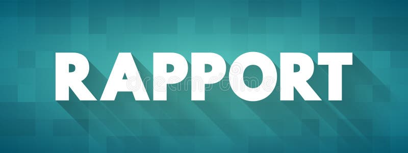 Rapport Text Quote Concept Background Stock Photos - Free & Royalty ...