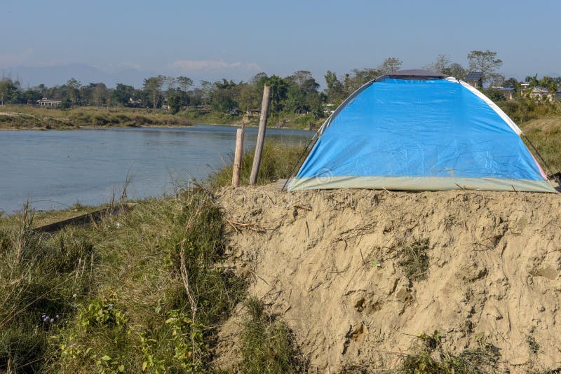 Rapti River of Chitwan National Park in Nepal Stock Image - Image of ...
