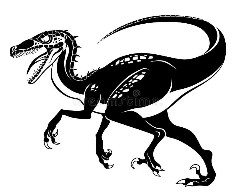 Raptor Stock Vector Illustration Of Attack Carnivore 49017011