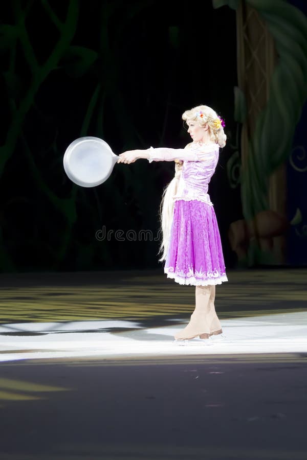 Rapunzel avec le carter photo éditorial. Image of exposition - 29041276