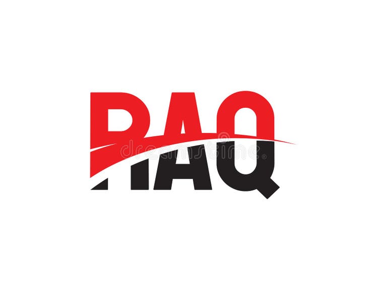 RAQ Letter Initial Logo Design Vector Illustration Stock Vector ...