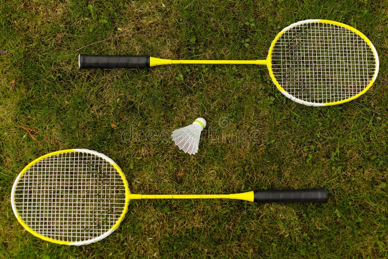 Raquetes de badminton foto de stock. Imagem de esporte - 54032852