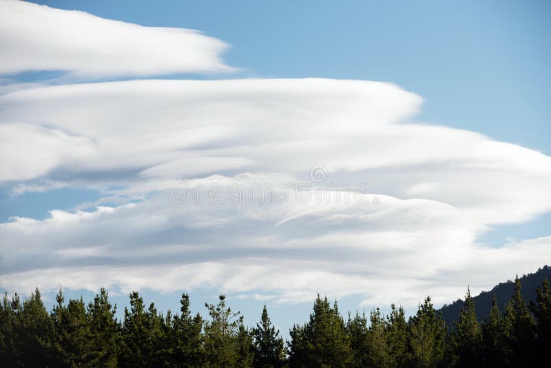 Rare clouds on blue sky stock image. Image of range, rare - 67898207
