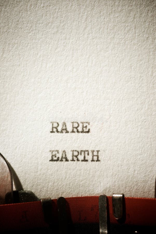 Rare earth text stock image. Image of element, page - 269202605