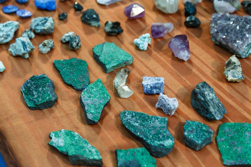 Rare gems and minerals stock photo. Image of beauty, beautiful - 86734506