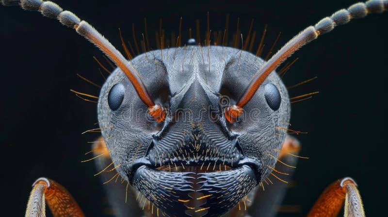 A Rare Glimpse into the World of Ants this High Definition Image ...