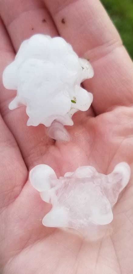 Rare Idaho Hail Storm stock image. Image of mouth, skin - 338520245