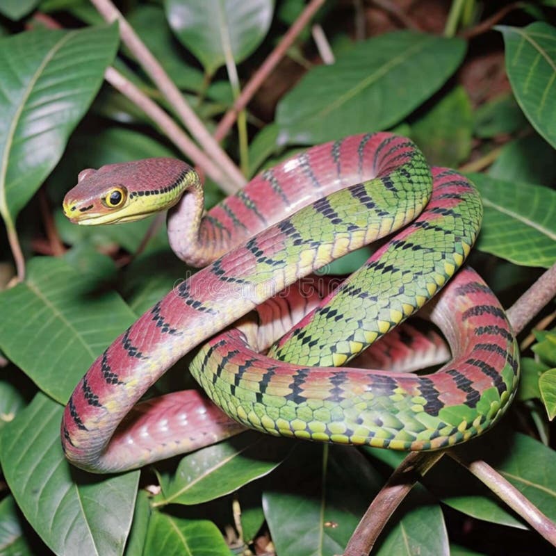 Rare snakes in the forest. stock image. Image of snake - 324925017