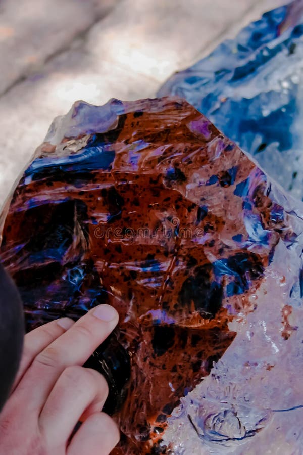 Rare specimen of stone stock photo. Image of geologic - 49095246