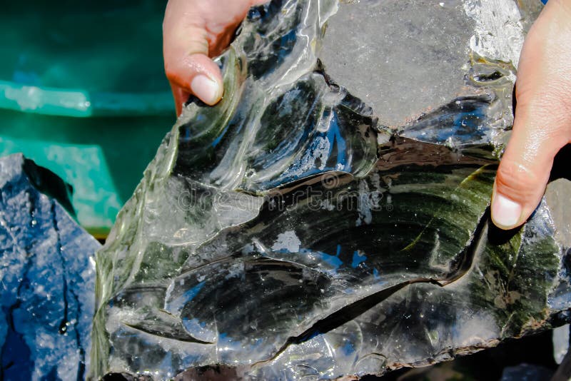 Rare specimen of stone stock photo. Image of geologist - 49095252
