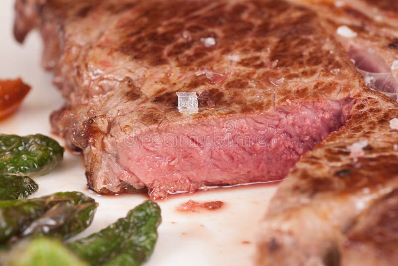 Rare steak stock image. Image of fresh, lunch, juicy - 27769907