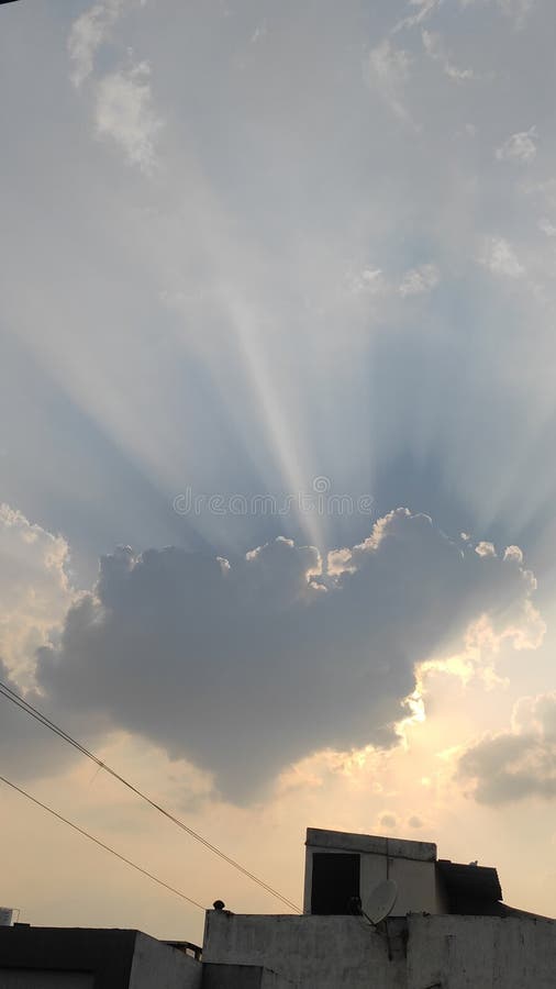 A rare sunset photography stock photo. Image of beautiful - 293970798