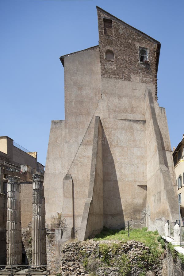 Rare view Roma Italy stock image. Image of europe, exterior - 34105167