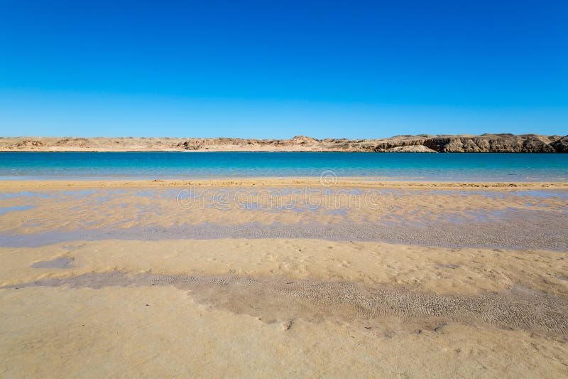 Ras Muhammad National Park in Egypt Stock Image - Image of lake ...
