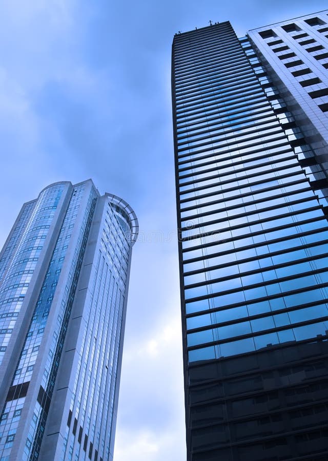Rascacielos foto de archivo. Imagen de ciudad, brillante - 4274966