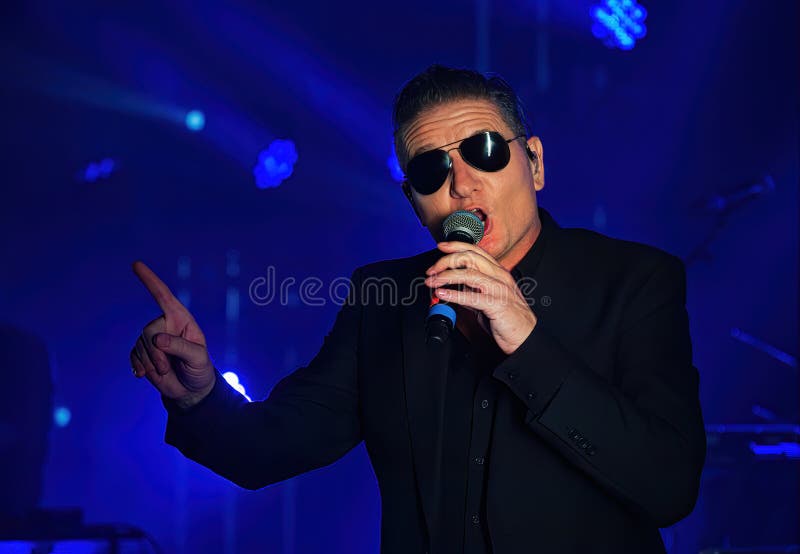 Douglas McCarthy of Nitzer Ebb Singing at Infest Festival 2019 ...
