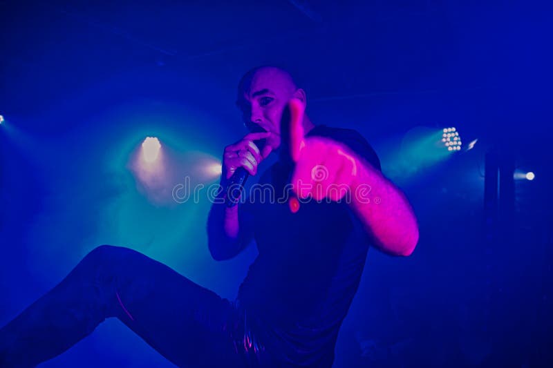 Rascal Nikov of Rotersand Singing Live at Slimelight in the Crowd ...