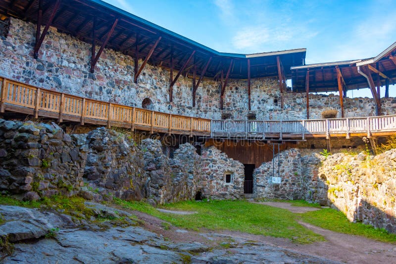 Raseborg Castle Ruins in Finland Stock Photo - Image of travel ...
