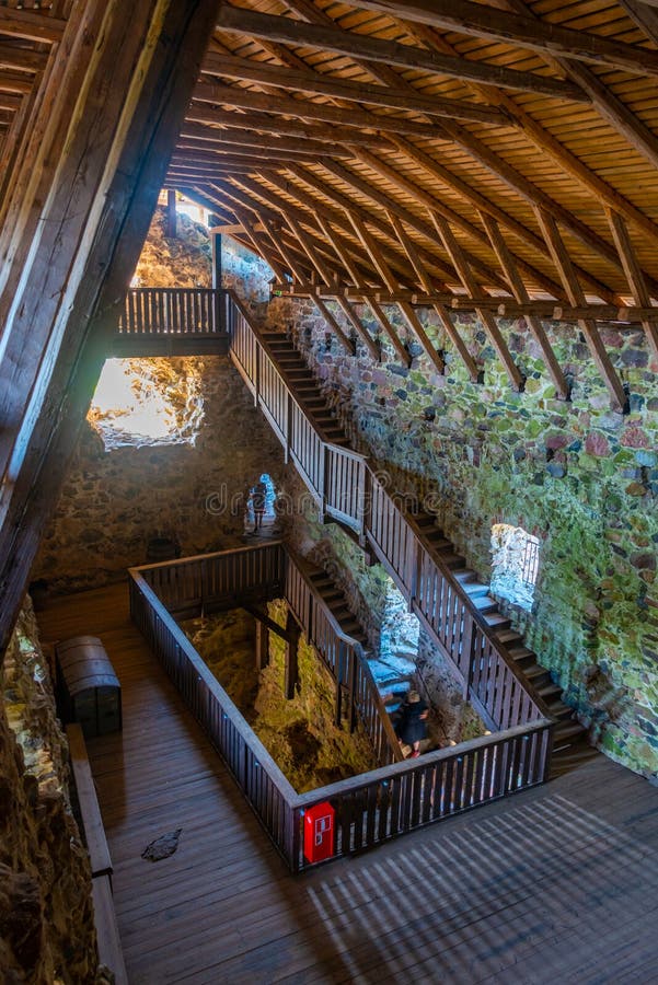 Raseborg Castle Ruins in Finland Stock Image - Image of fortification ...