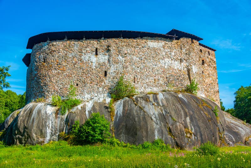 Raseborg Castle Ruins in Finland Stock Photo - Image of fort, sunny ...