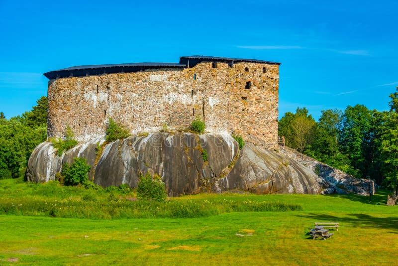 Raseborg Castle Ruins in Finland Stock Photo - Image of stonework ...
