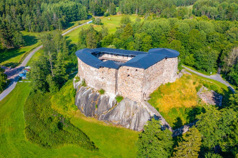 Raseborg Castle Ruins in Finland Stock Image - Image of stonework ...