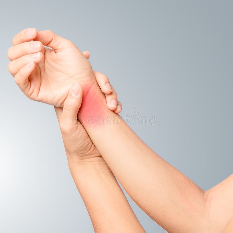 Inflammation Left Trapezius Stock Image - Image of beautiful, nerve ...