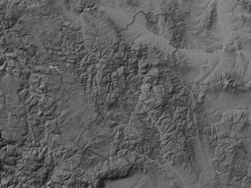 Raski, Serbia. Grayscale. No Legend Stock Illustration - Illustration ...