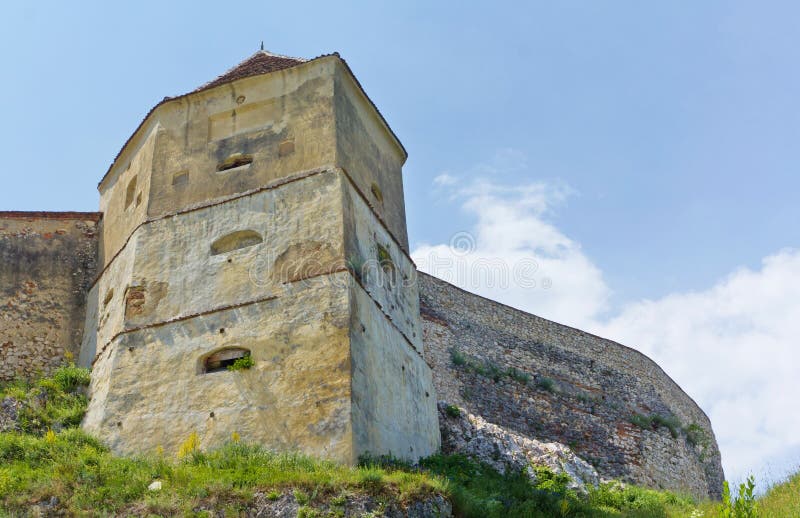 Rasnov citadel VI stock image. Image of medieval, highland - 21445577