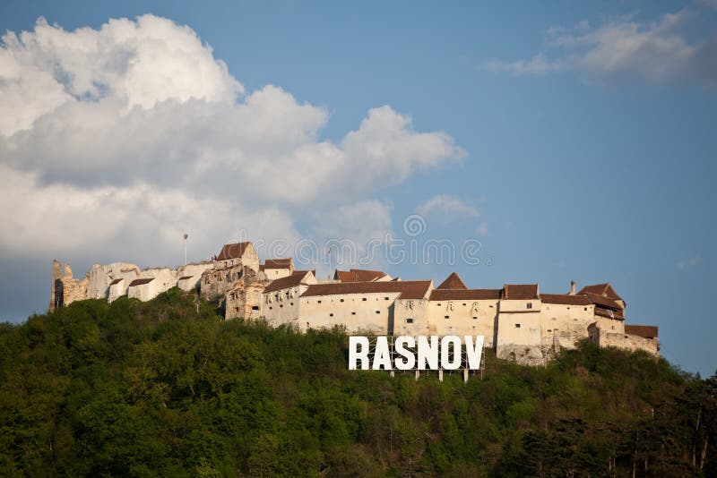 Rasnov fortress stock image. Image of rasnov, scenery - 25628099