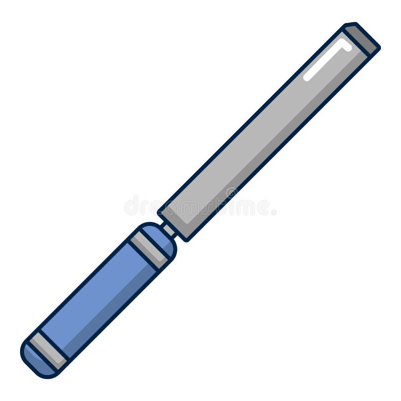 Realistic Rasp File Element. Vector Illustration of Realistic Sharpener ...