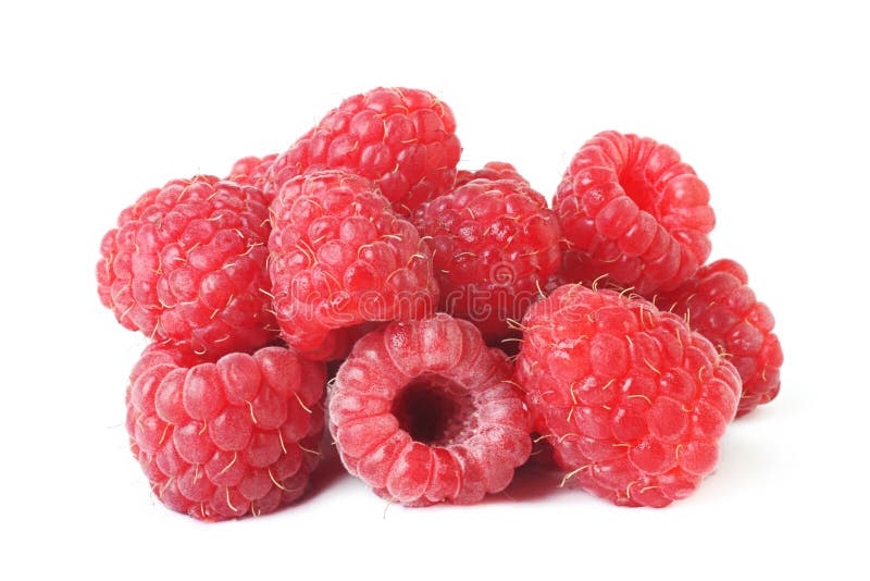 Raspberries stock photo. Image of fruits, sweet, isolated - 19010686