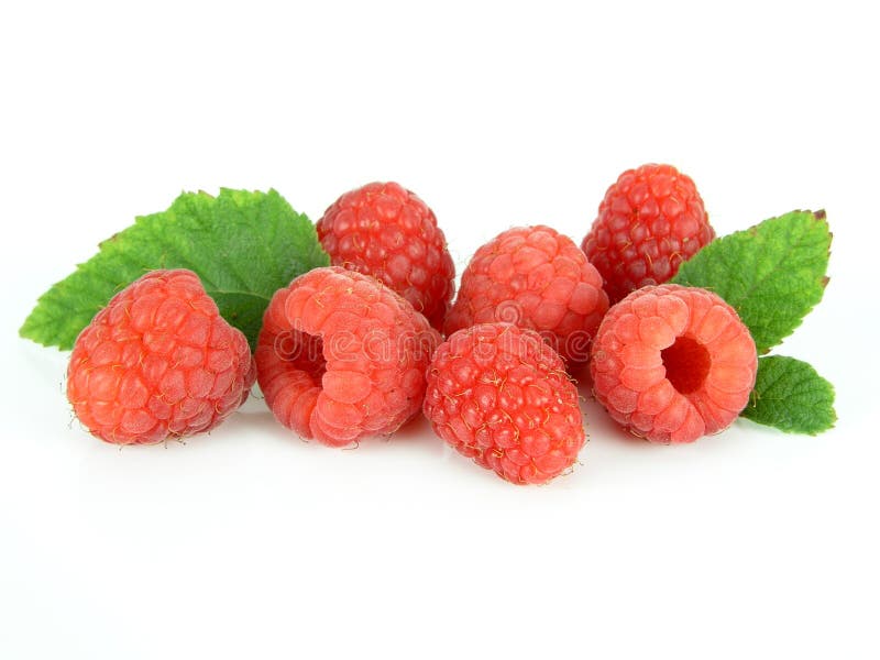 Raspberries stock image. Image of healthy, raspberries - 241681