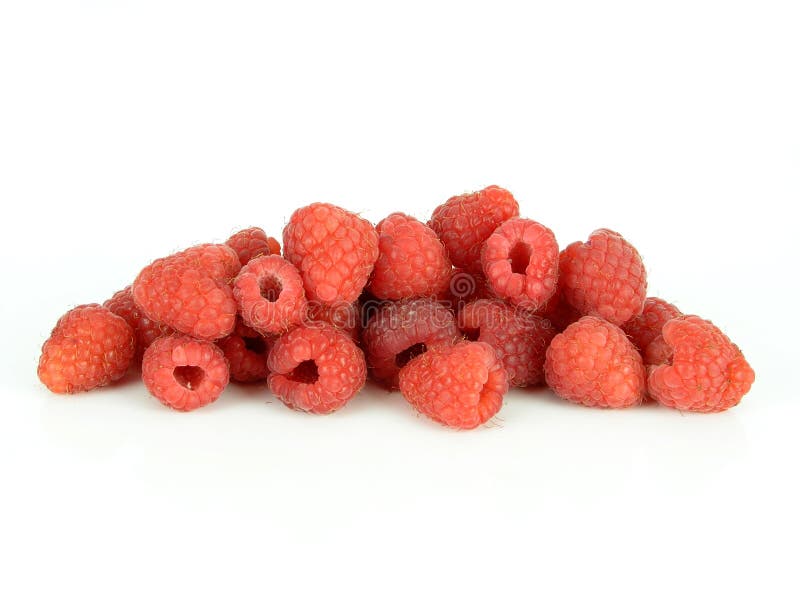 Raspberries stock image. Image of healthy, raspberries - 241681