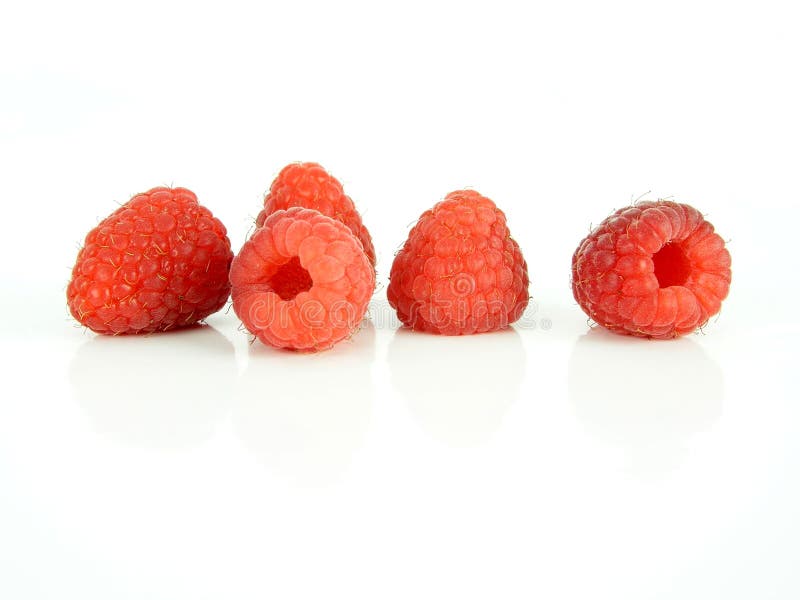 Raspberries stock image. Image of healthy, raspberries - 241681