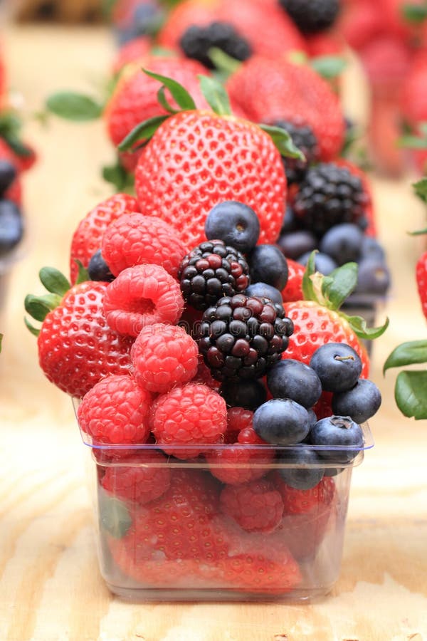 Raspberries, Blackberries, Strawberries Background Stock Image - Image ...
