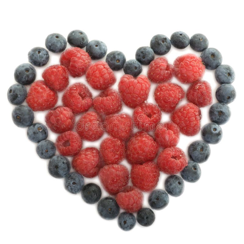 Blueberry heart stock photo. Image of food, bilberries - 31384624