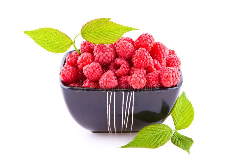 Raspberries in a bowl stock photo. Image of fresh, raspberry - 32306590