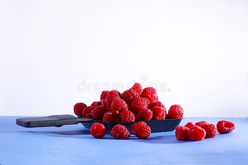 Raspberries stock image. Image of tasty, ripe, strawberry - 44800355