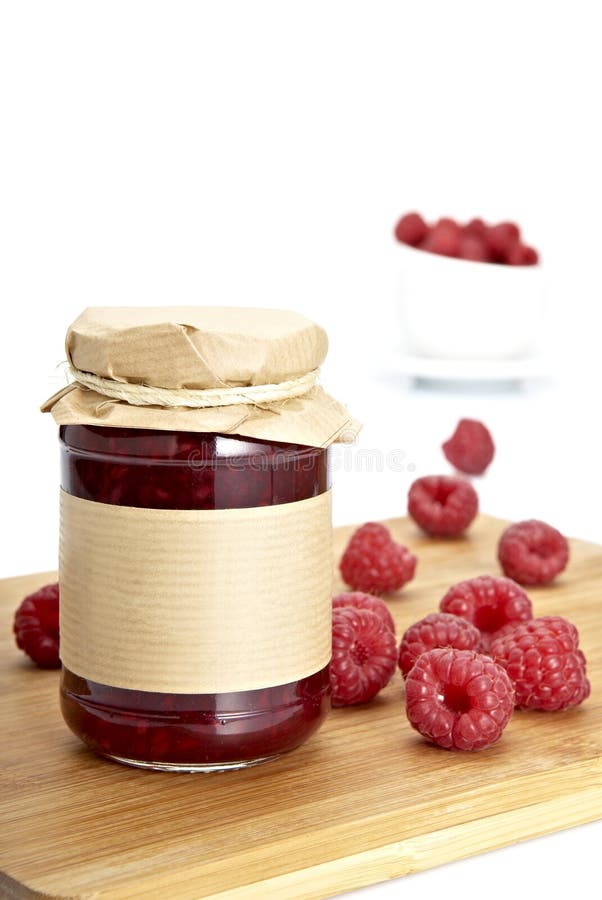 Raspberries Jam stock image. Image of publicity, shot - 72115339