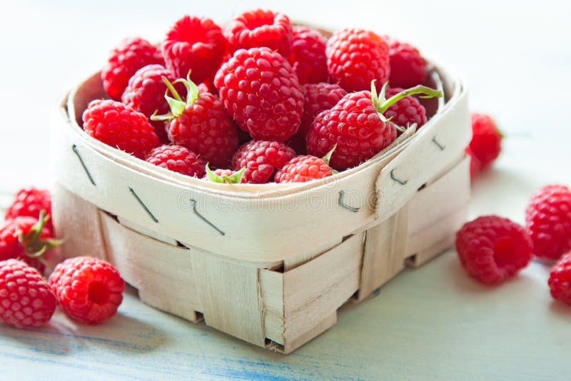 Raspberries stock photo. Image of close, metal, delicious - 42056284