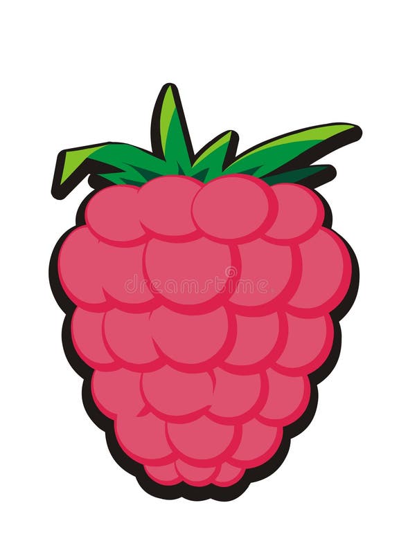 Cartoon Raspberry Clipart Stock Illustrations – 978 Cartoon Raspberry ...