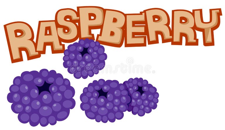 Raspberry Word Stock Illustrations – 451 Raspberry Word Stock ...