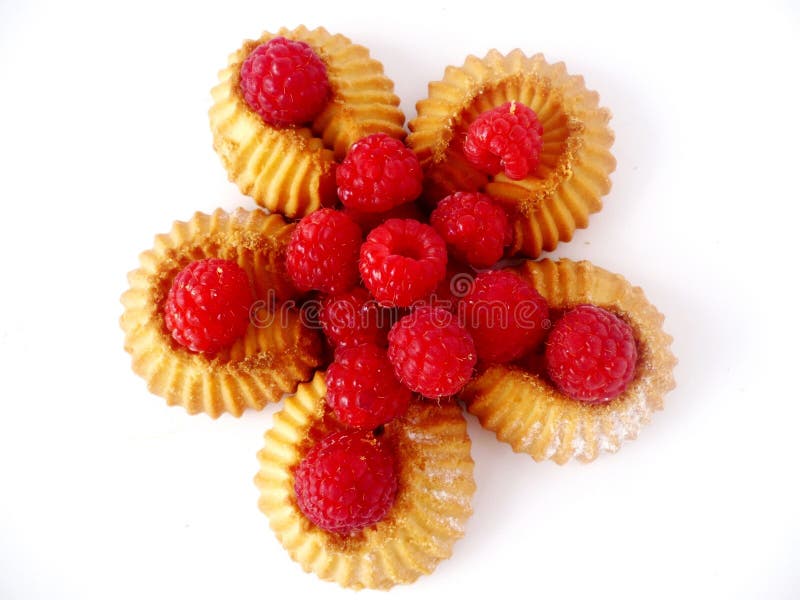Raspberry Biscuits stock image. Image of fruit, biscuit - 32042347