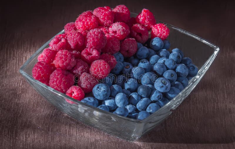 Raspberry and Blueberry stock photo. Image of berry, tasty - 62168040