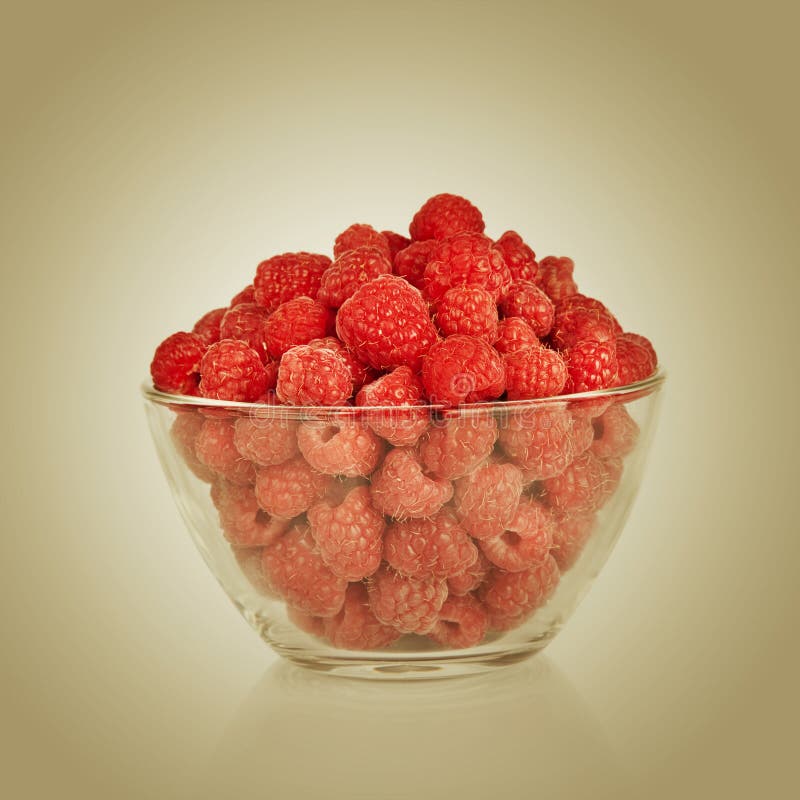 Raspberry in bowl stock photo. Image of tasty, ripe, juicy - 50259152